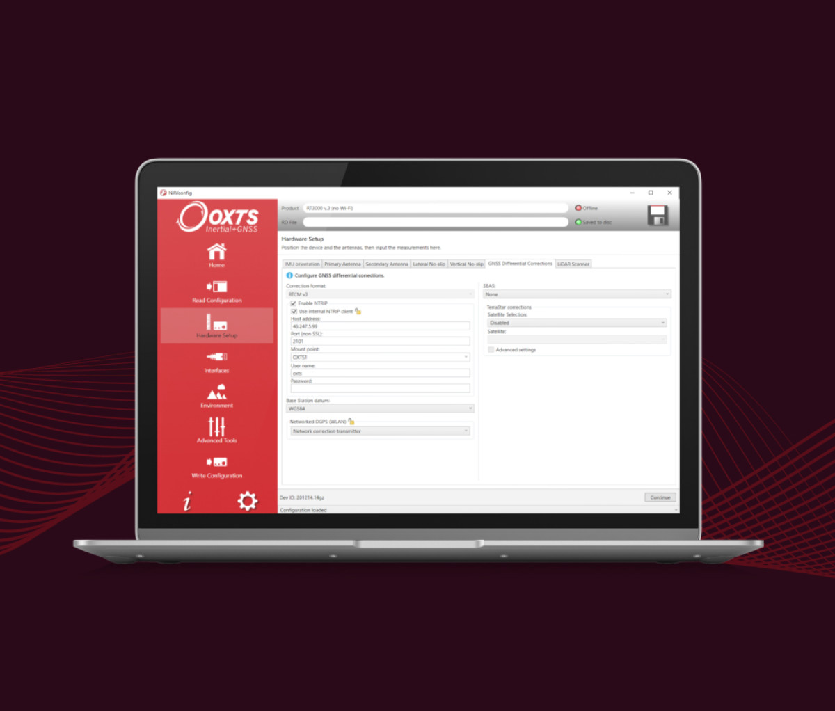 Open-road Groundtruthing - OXTS