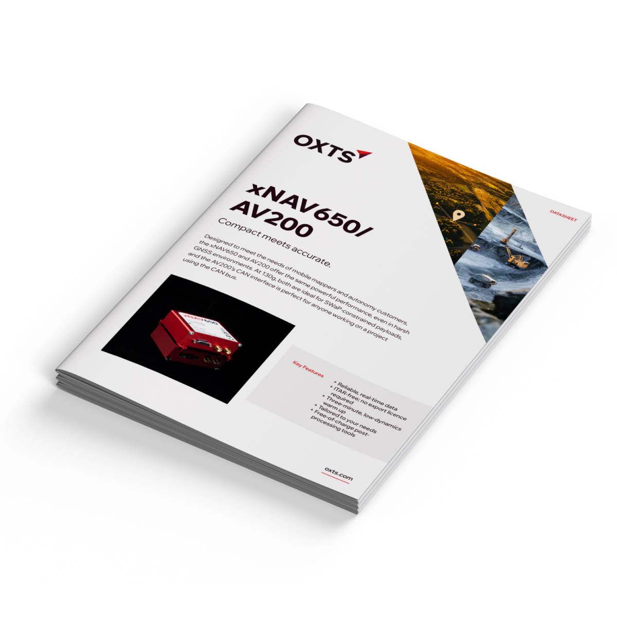 The xNAV650 datasheet - OXTS
