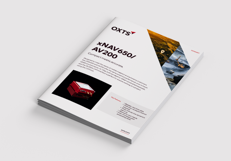 OXTS AV200 Datasheet | High-Accuracy GNSS/INS Specs