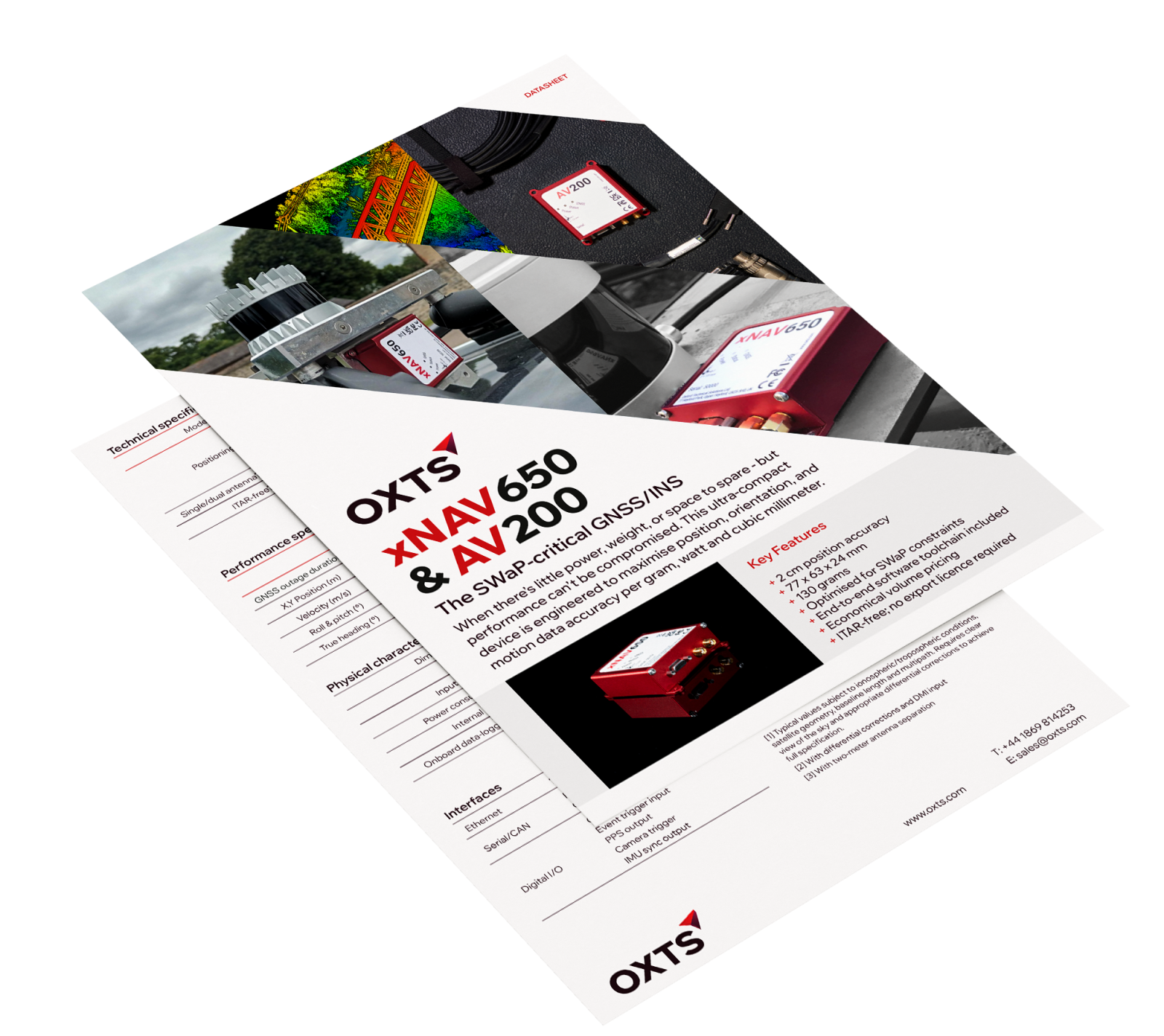 Datasheets - OXTS